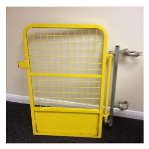 Scaffolding Safety Gate /Access Gate /Swing Gate with Yellow Color