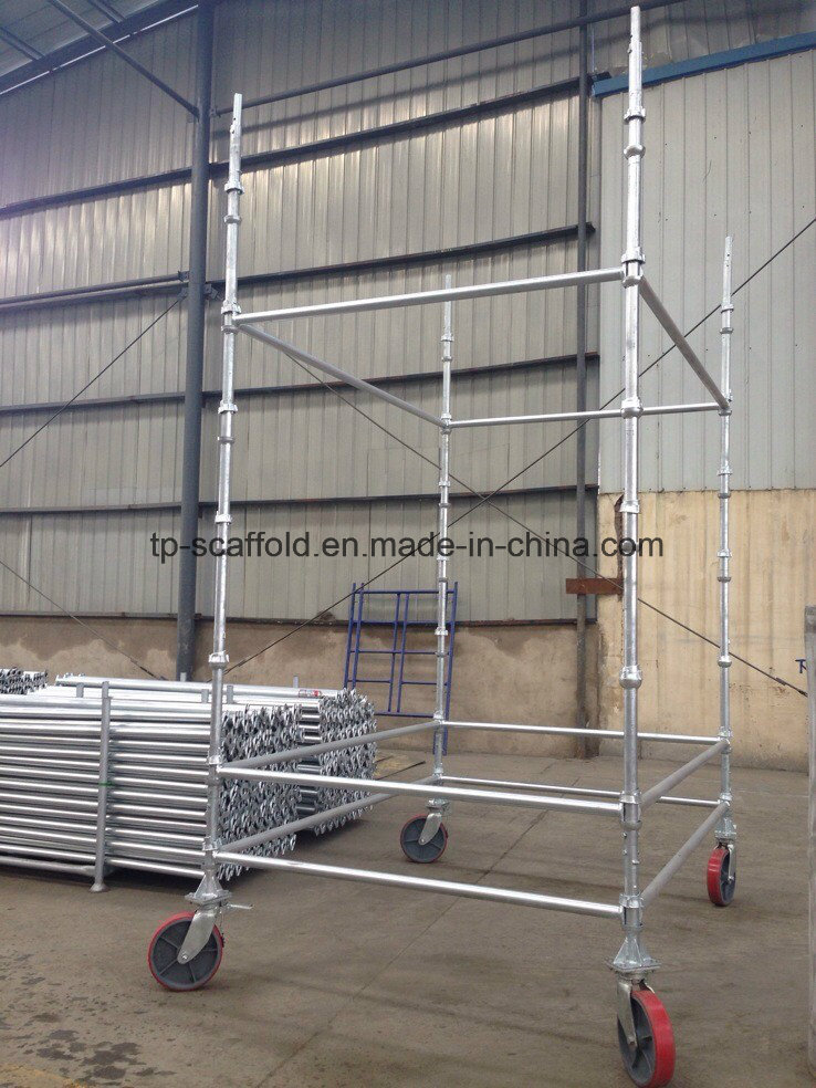 HDG Scaffold Steel Diagonal Brace for Cuplock Scaffolding